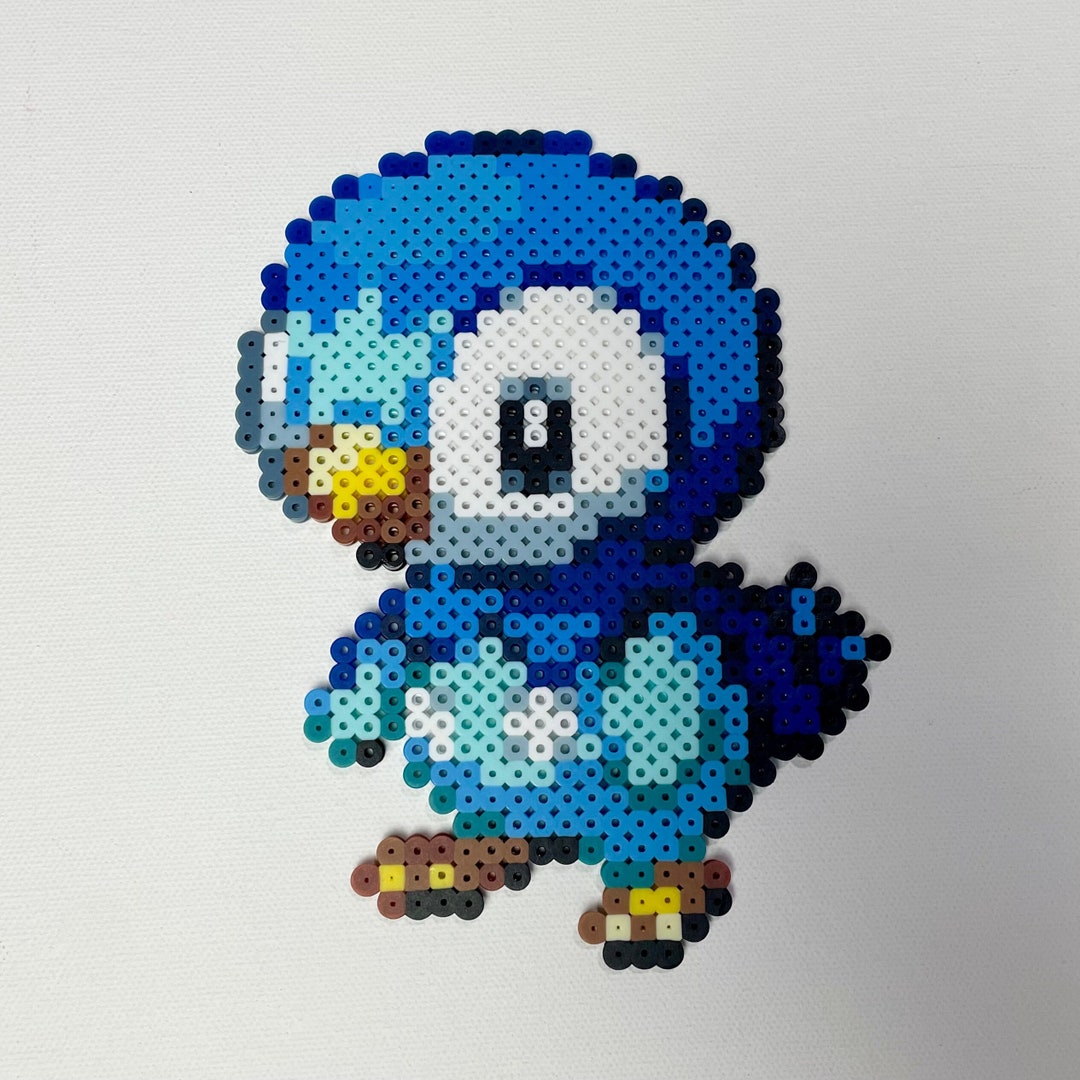 Pokémon Piplup Perler Bead Art - Etsy