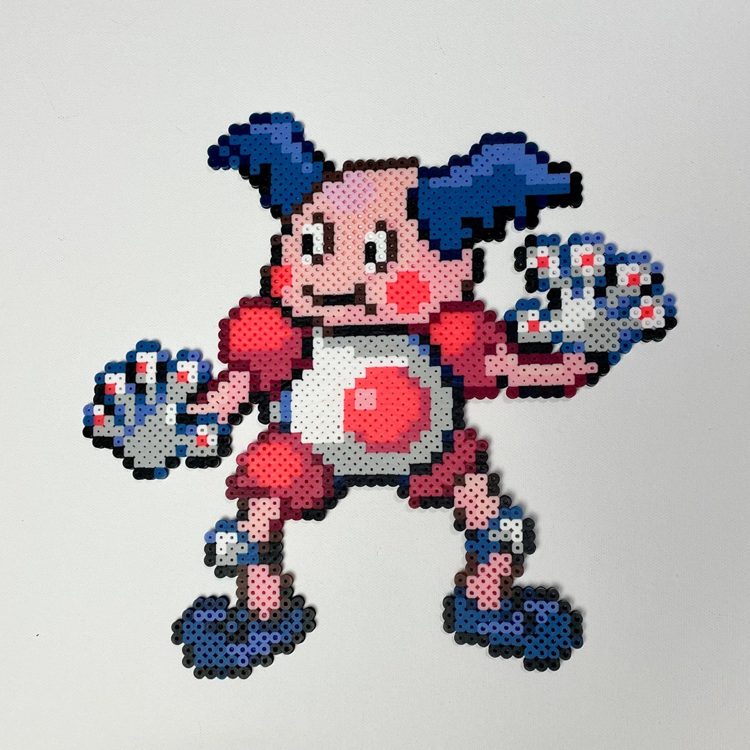Pokémon Mr. Mime Perler Bead Art - Etsy