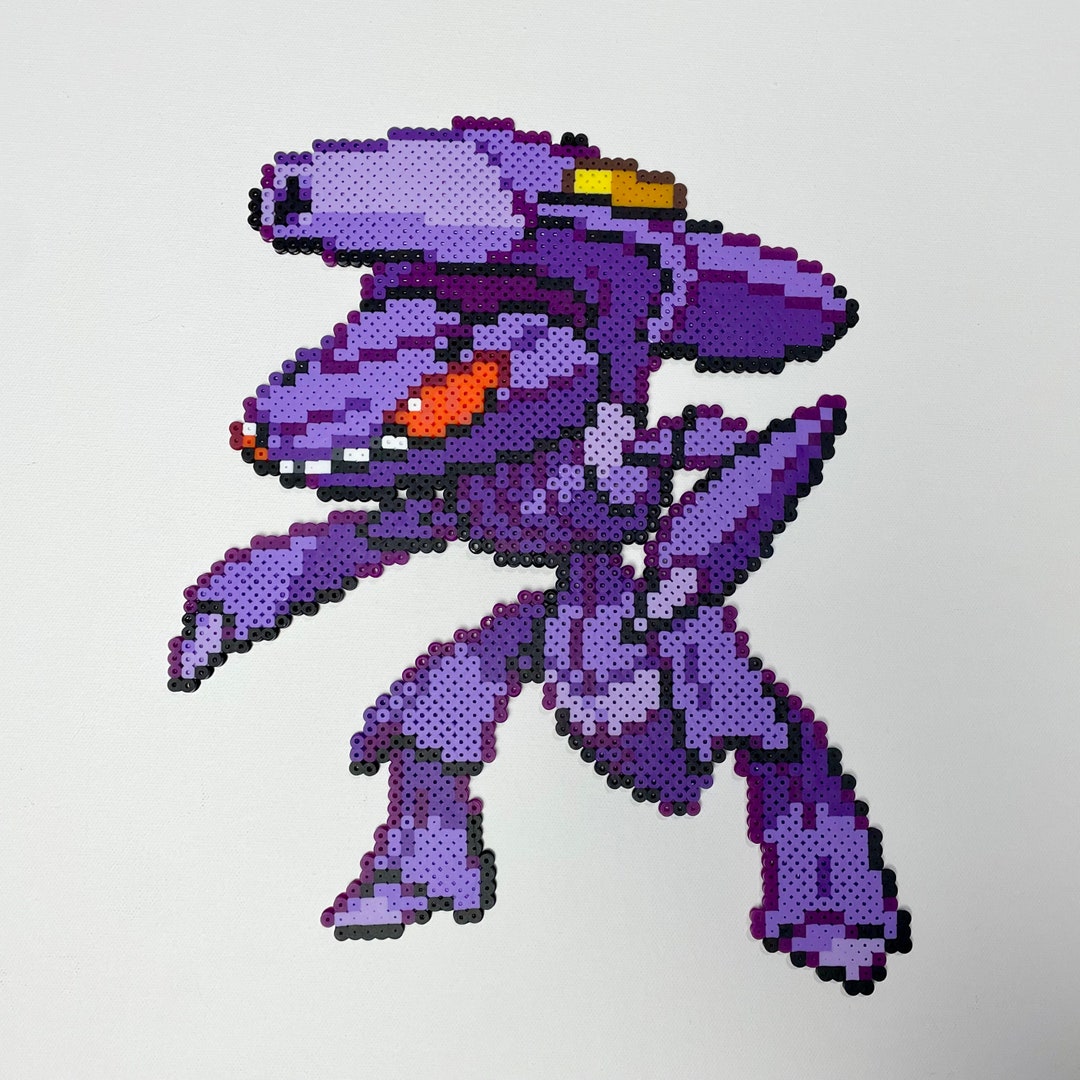 Pokémon Genesect Perler Bead Art - Etsy
