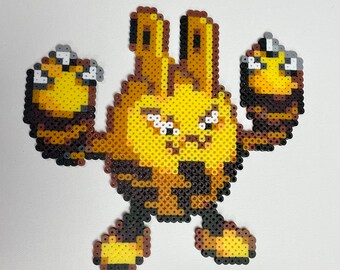 Pokémon Alolan Diglett Perler Bead Art - Etsy