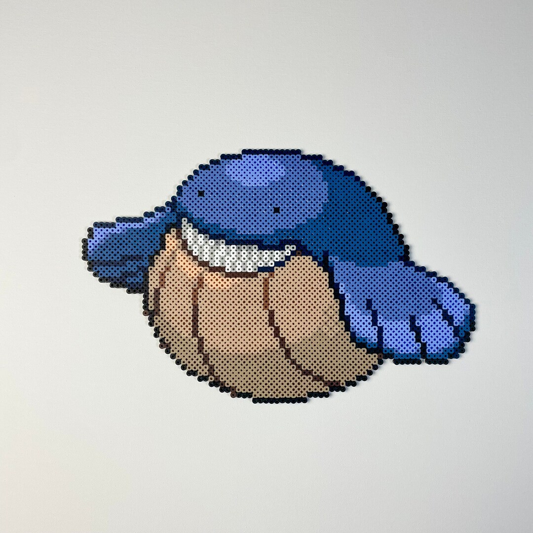 Pokémon Wailmer Perler Bead Art - Etsy