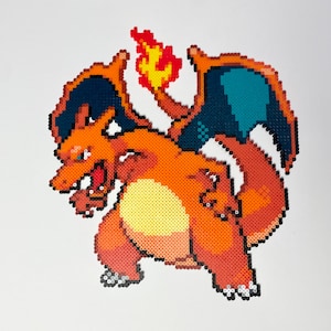 Pokémon Charizard Perler Bead Art - Etsy
