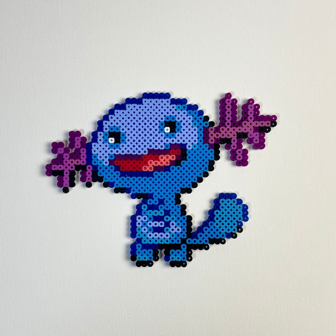 Pokémon Wooper Perler Bead Art - Etsy