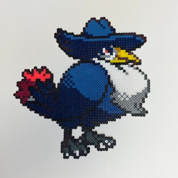 Pokémon Honchkrow Perler Bead Art - Etsy
