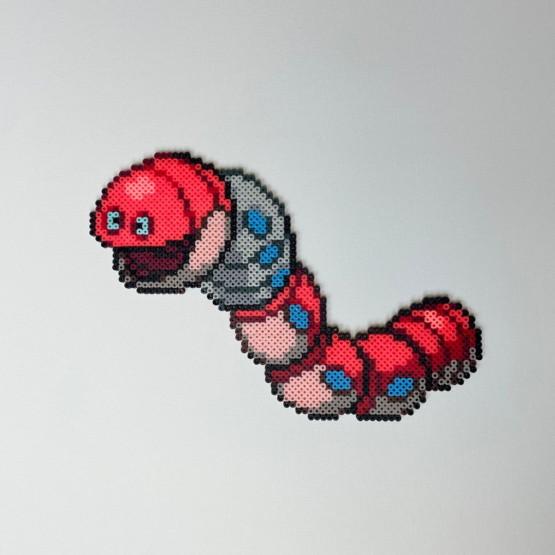 Pokémon Orthworm Perler Bead Art - Etsy