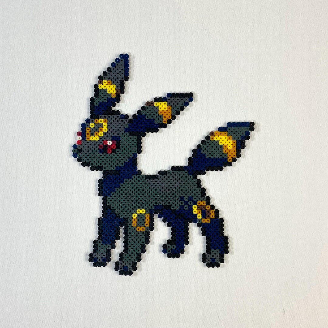 Pokémon Umbreon Perler Bead Art - Etsy