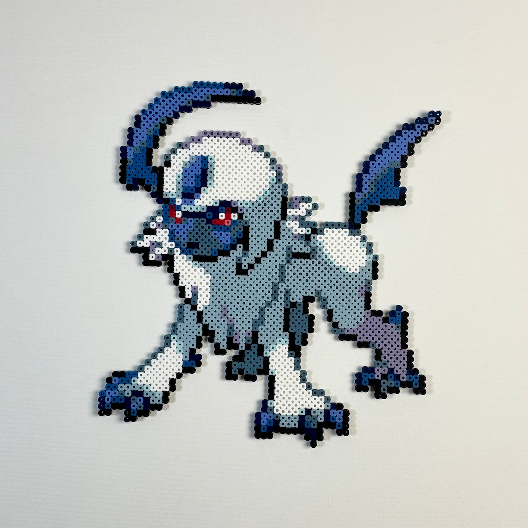 Pokémon Absol Perler Bead Art - Etsy
