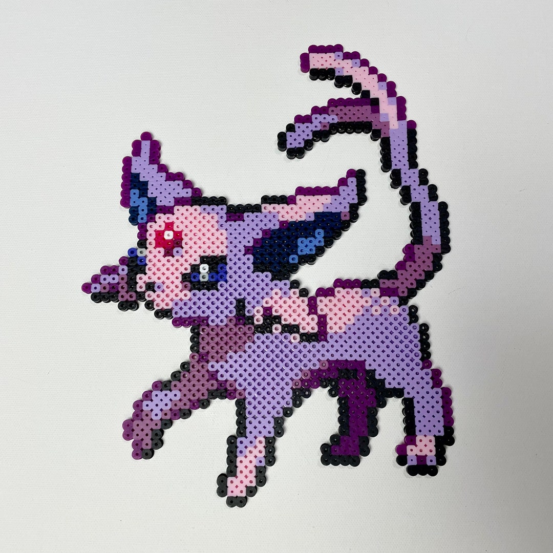 Pokémon Espeon Perler Bead Art - Etsy