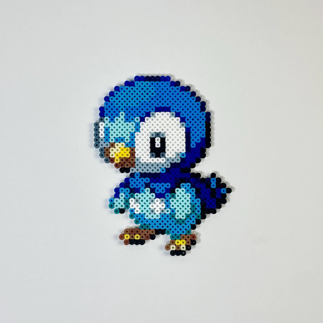 Pokémon Piplup Perler Bead Art - Etsy