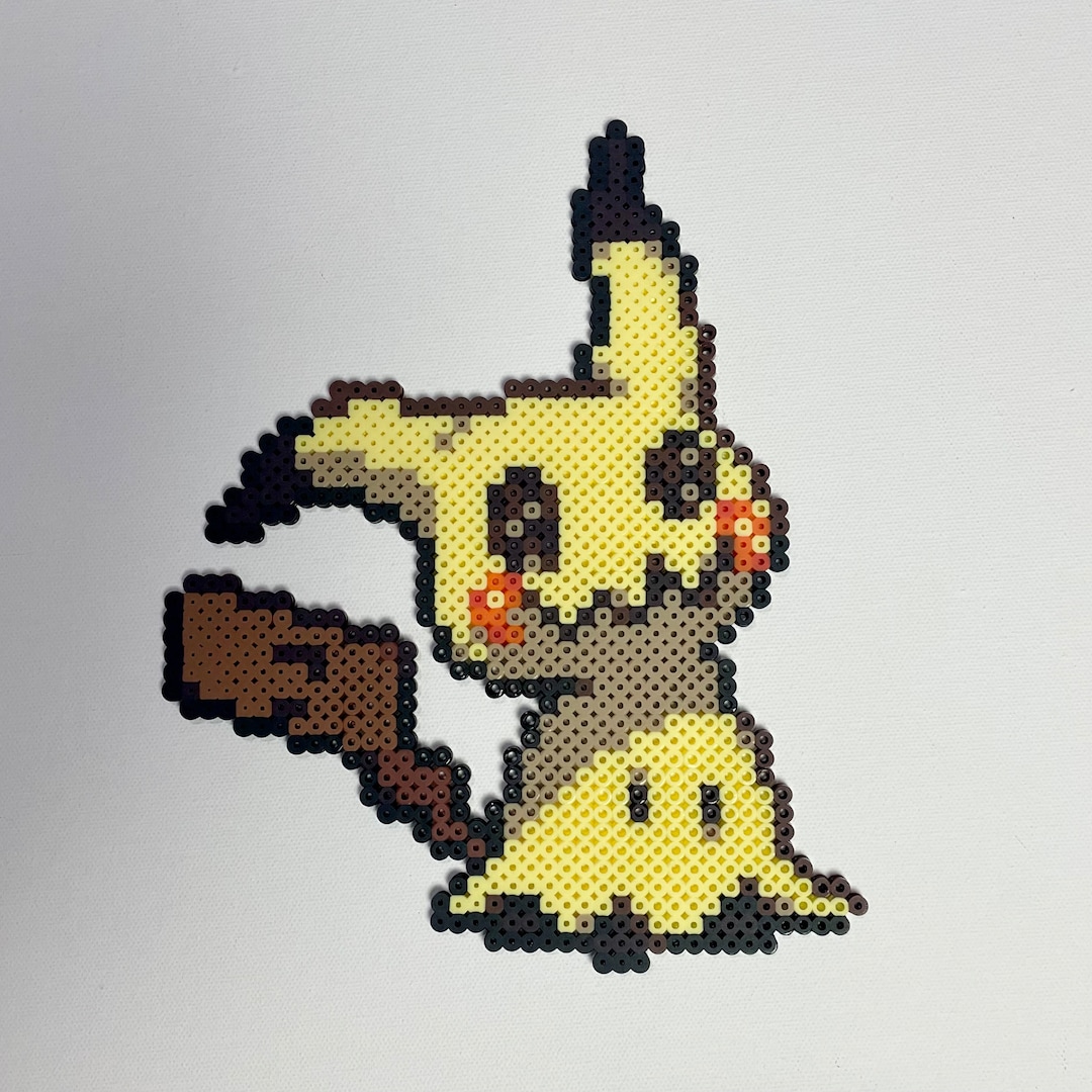 Pokémon Mimikyu Perler Bead Art - Etsy