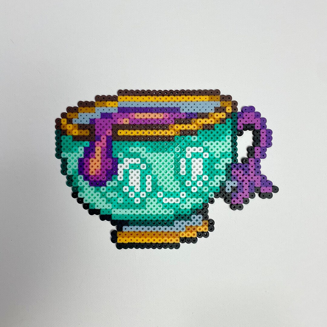 Pokémon Sinistea Perler Bead Art - Etsy