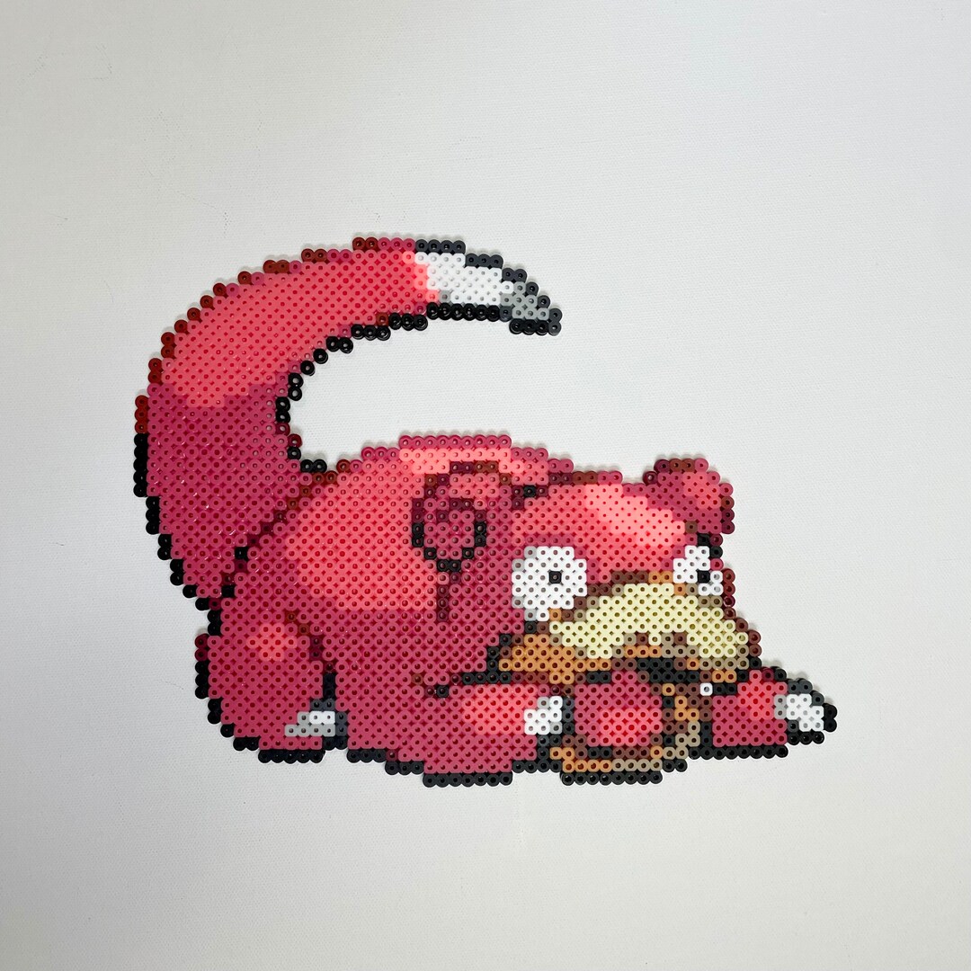 Pokémon Slowpoke Perler Bead Art - Etsy