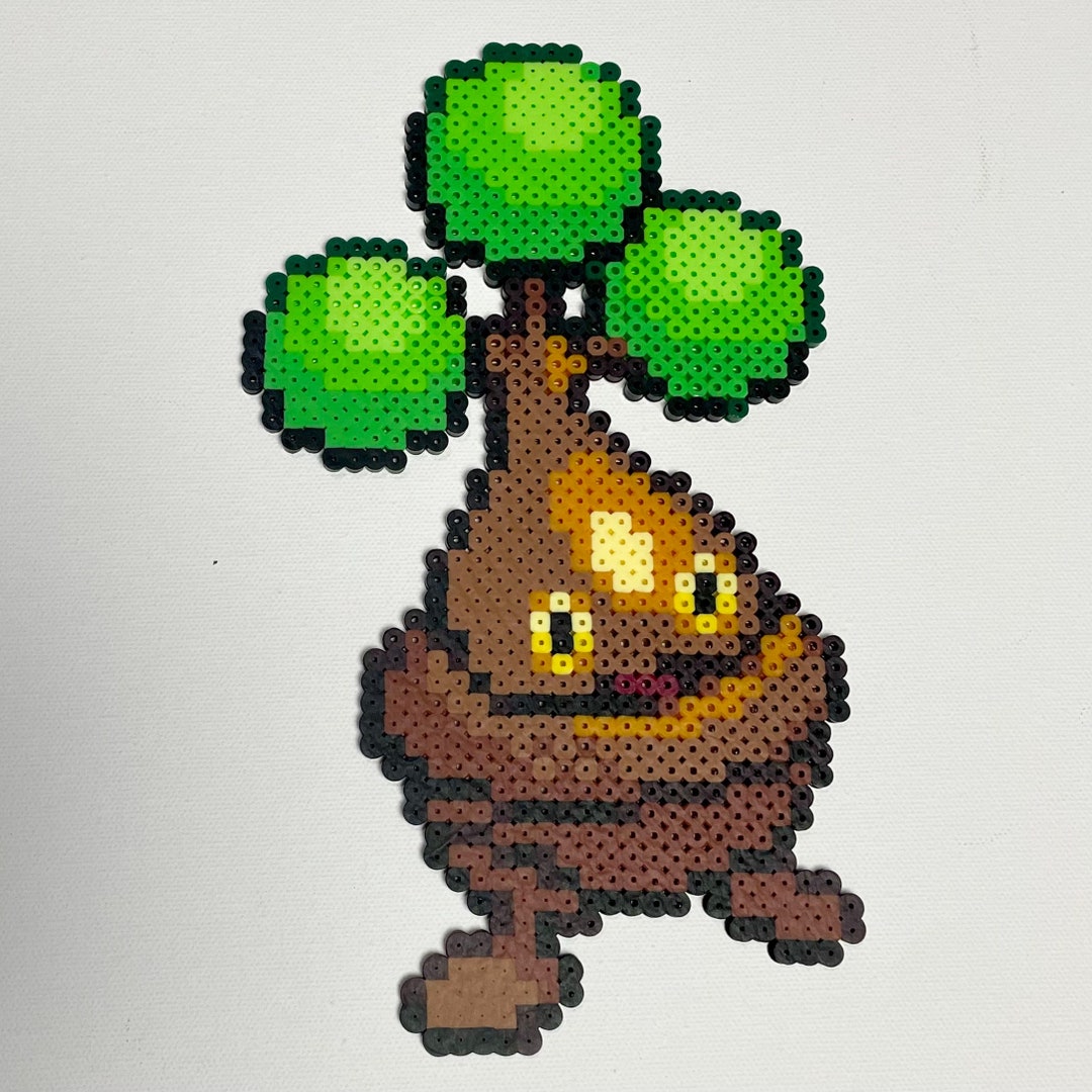 Pokémon Bonsly Perler Bead Art - Etsy