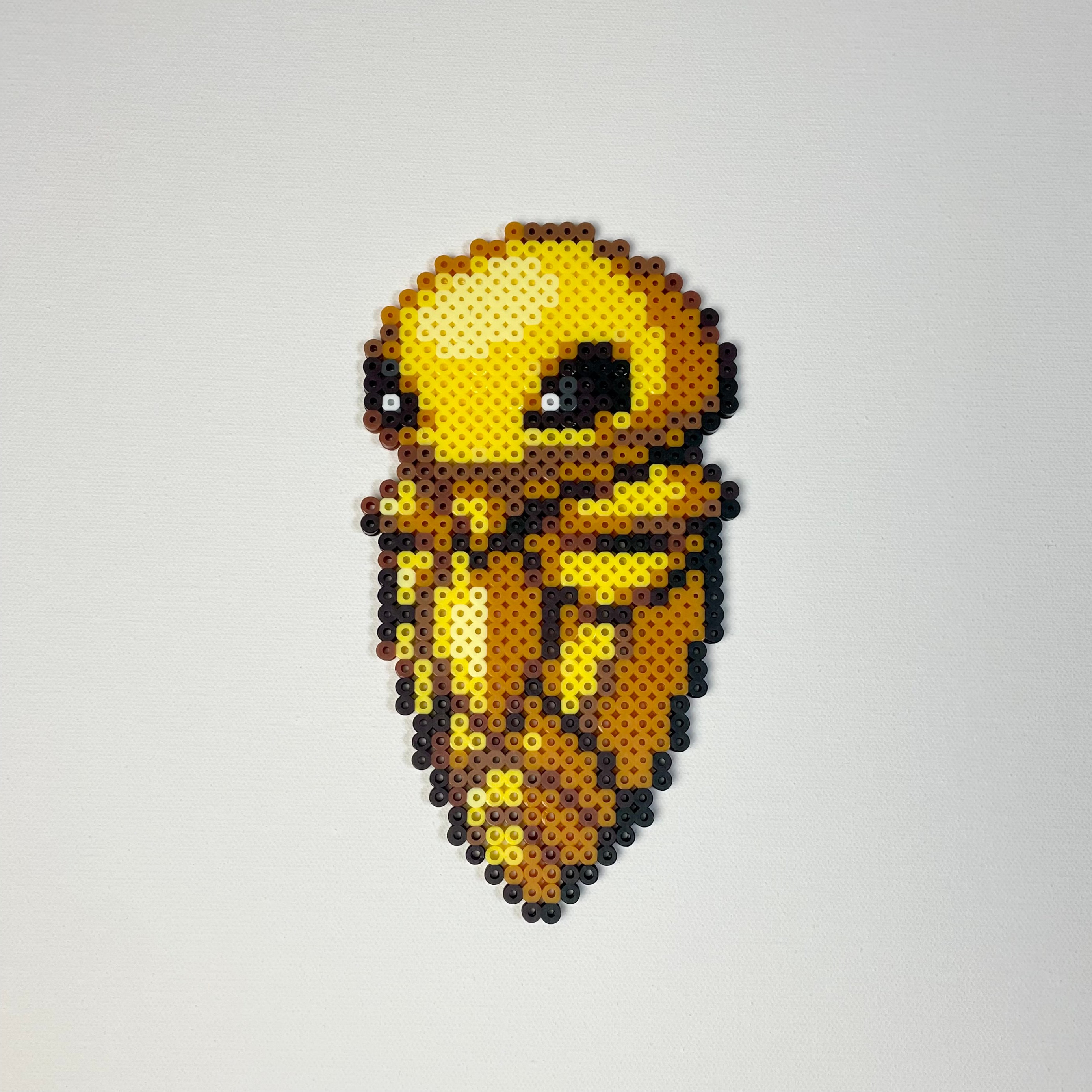 Pokémon Kakuna Perler Bead Art - Etsy