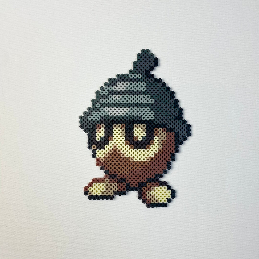 Pokémon Seedot Perler Bead Art Etsy