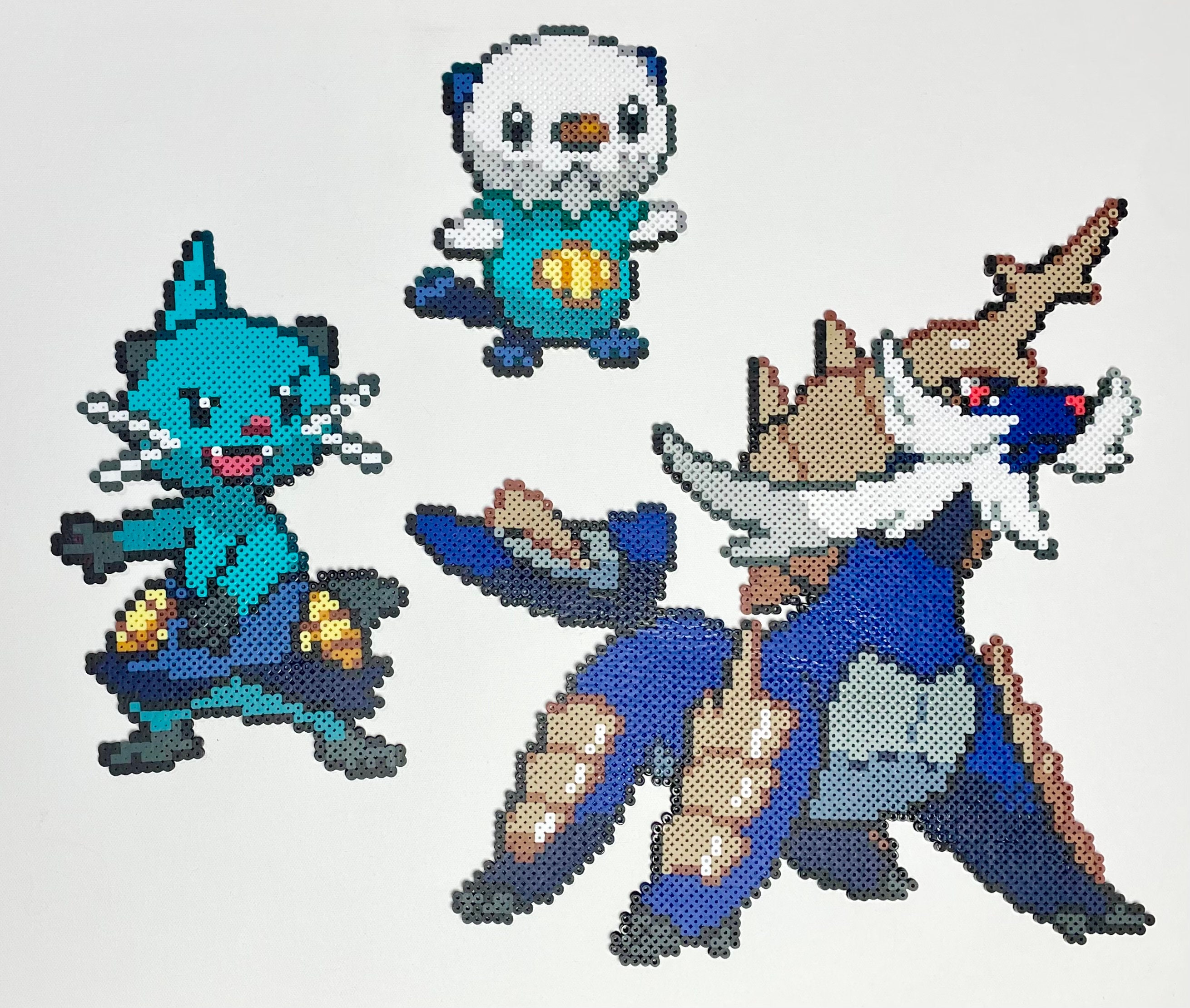 Pokémon Oshawott Perler Bead Art - Etsy