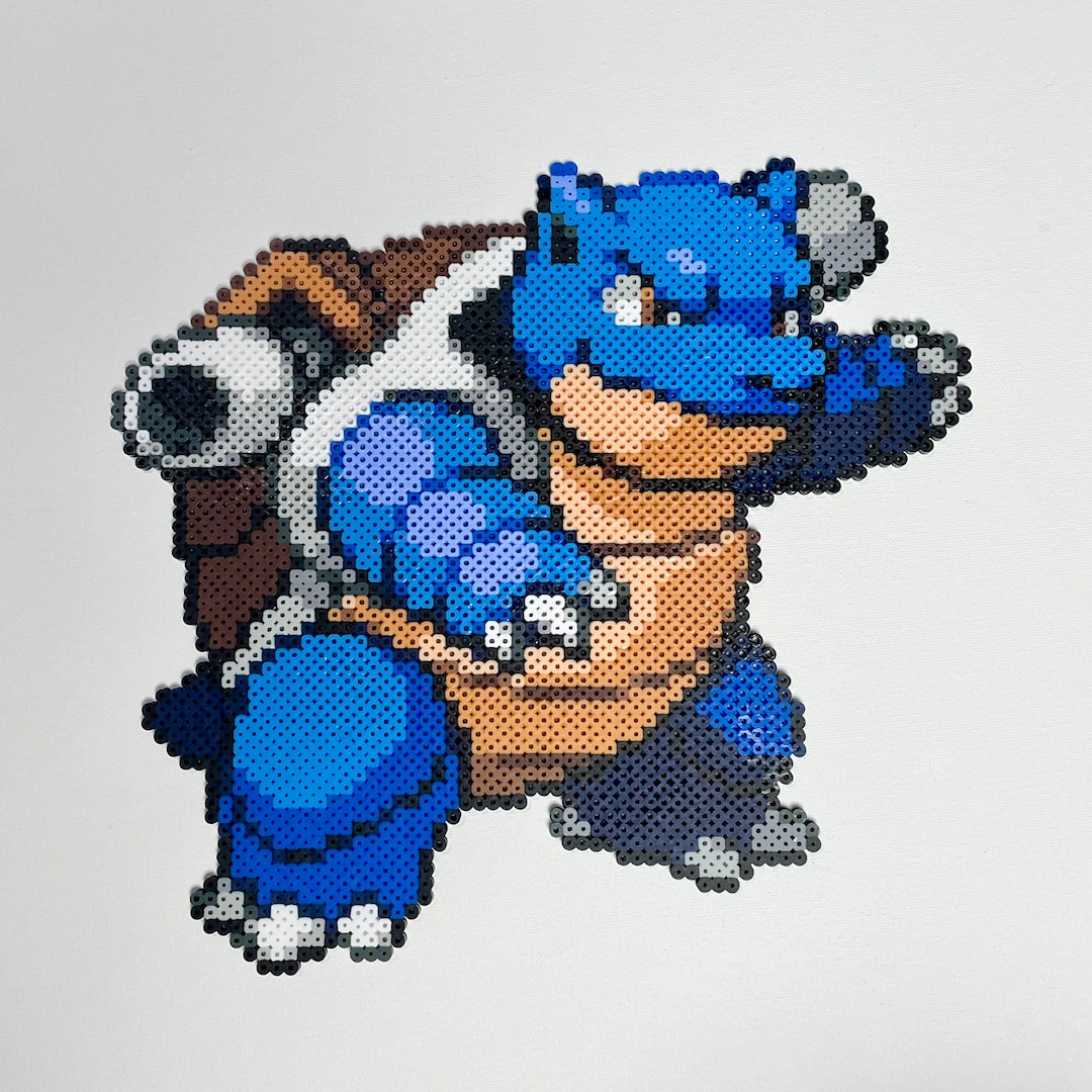 Pokémon Blastoise Perler Bead Art - Etsy