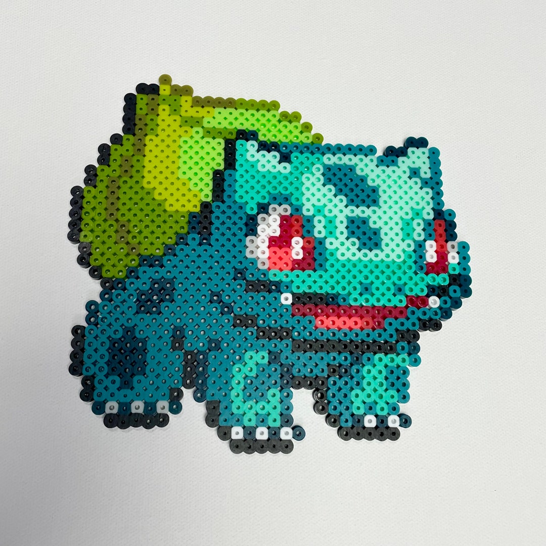 Pokémon Bulbasaur Perler Bead Art - Etsy