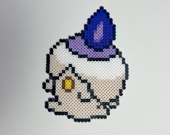 Pokémon Slugma Perler Bead Art - Etsy