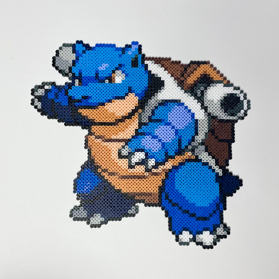 Pokémon Blastoise Perler Bead Art - Etsy