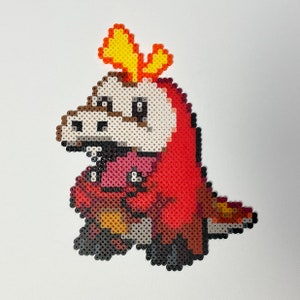 Pokémon Fuecoco Perler Bead Art - Etsy