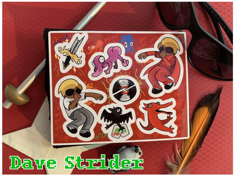 Homestuck Beta Kids Sticker Sheets - Etsy