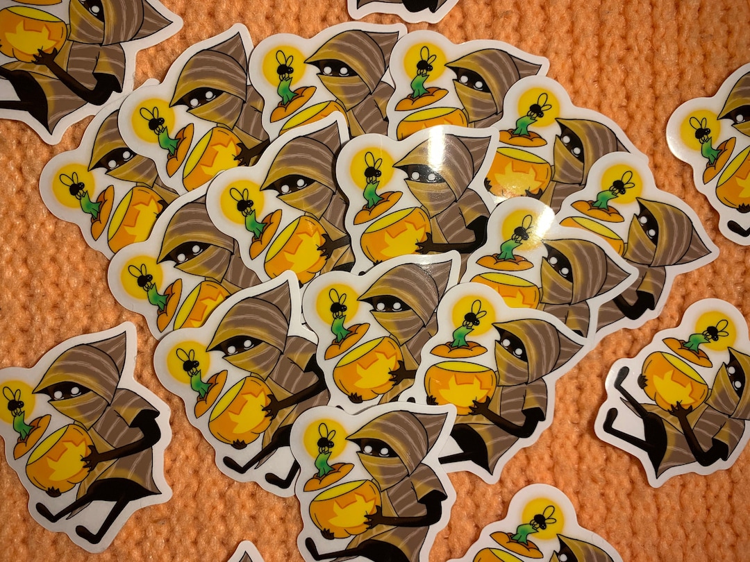 Homestuck Wayward Vagabond / the Mayor Pumpkin Clear 2.5in X 2.5in ...