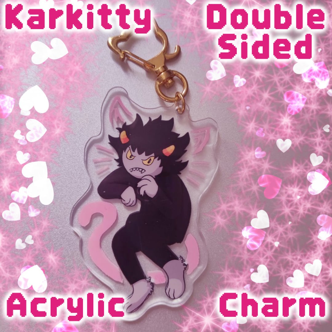Homestuck Karkat Vantas Karkitty Acrylic Charm LEFTOVERS SAHCON 2023 ...