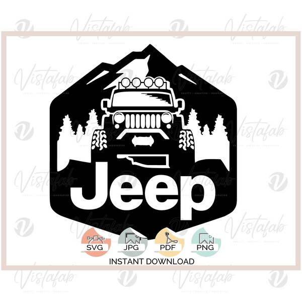 Jeep Svg Files for Cricut - Etsy