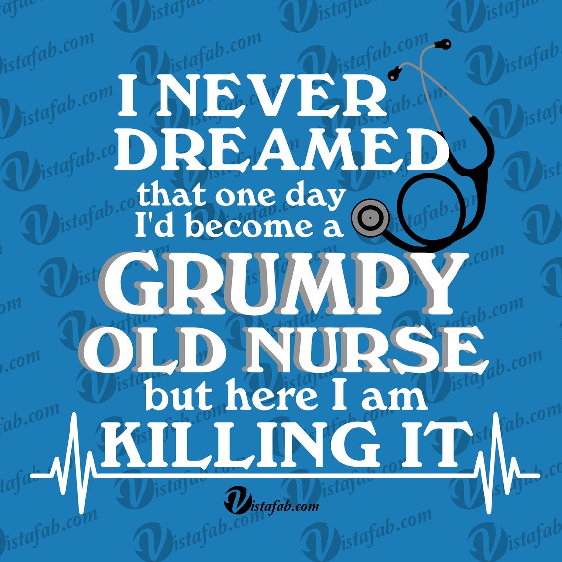 Grumpy Nurse Svg, INSTANT DOWNLOAD, SVG, Rn Svg, Nursing Svg, Front ...