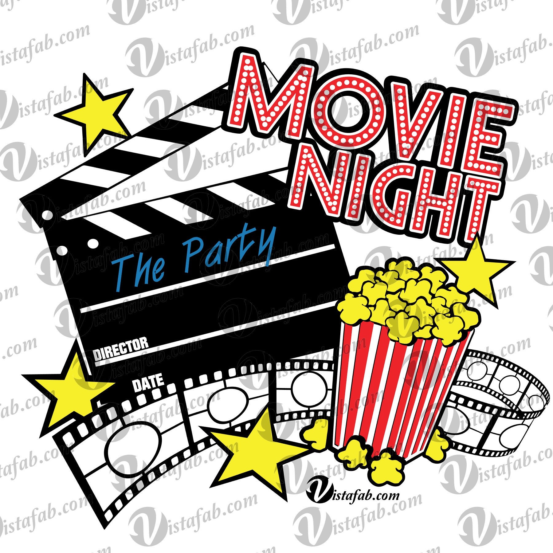 Movie Night Clipart Free