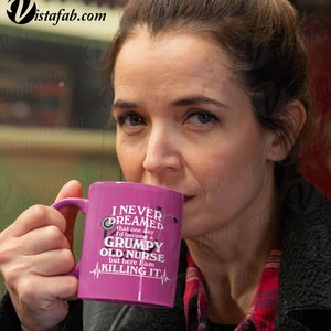 Grumpy Nurse Svg, INSTANT DOWNLOAD, SVG, Rn Svg, Nursing Svg, Front ...