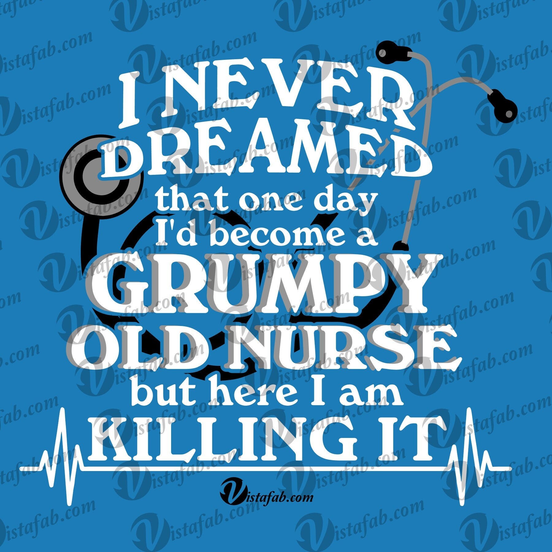 Grumpy Nurse Svg, INSTANT DOWNLOAD, SVG, Rn Svg, Nursing Svg, Front ...