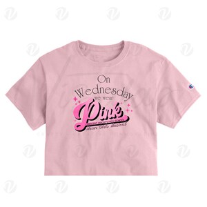 Wednesdays We Wear Pink Svg, SVG, INSTANT DOWNLOAD, Mean Svg, Girls Svg ...