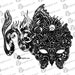 ACOTAR Svg, INSTANT DOWNLOAD, Svg, Mask Svg, Silver Svg, Flame Svg ...