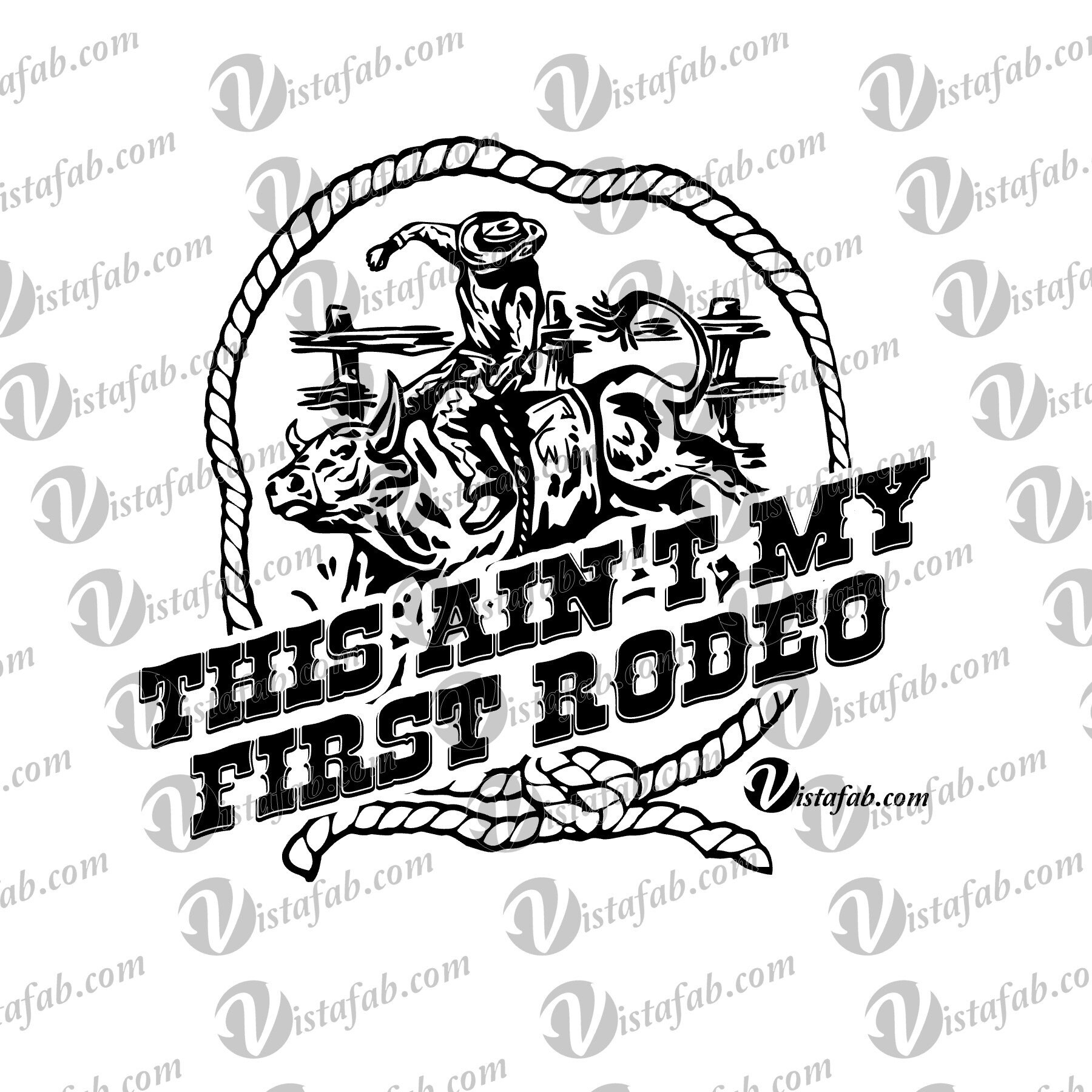 Ain't My First Rodeo Svg, INSTANT DOWNLOAD, SVG, Stampede Svg, Bronco ...