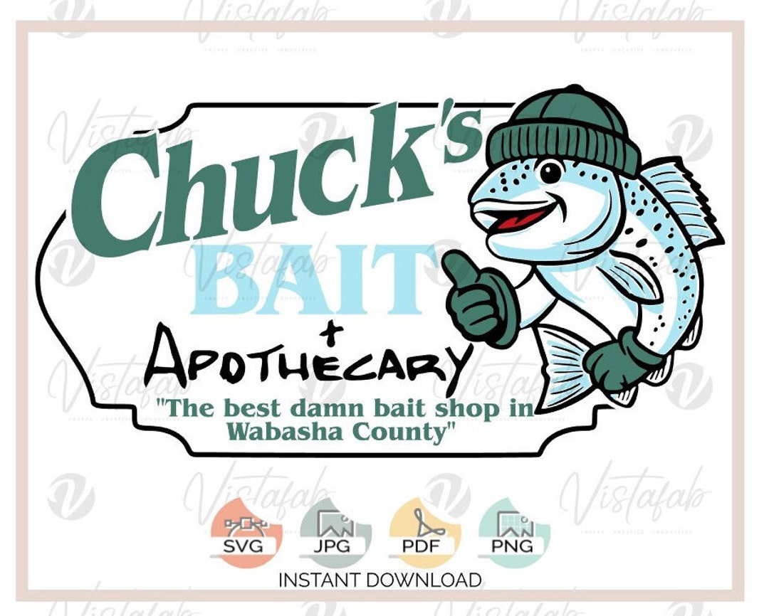 Chuck's Bait Svg, INSTANT DOWNLOAD, Svg, Grumpy Old Men Svg, Fish Svg ...