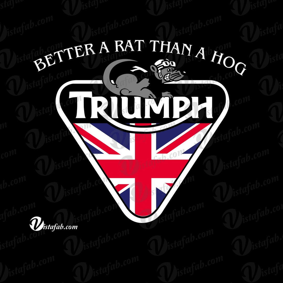 Triumph Rat Svg, INSTANT DOWNLOAD SVG, Motorcycle Svg, British Svg ...