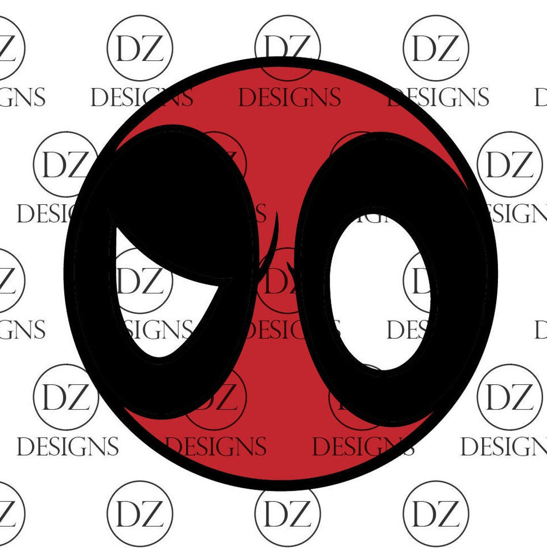 Deadpool Mask Icon - SVG / EPS / AI for Vinyl Cutters - Etsy