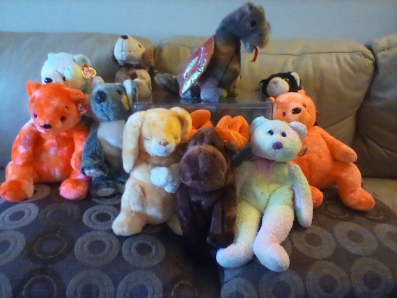TY Large Beanie Babies - Etsy