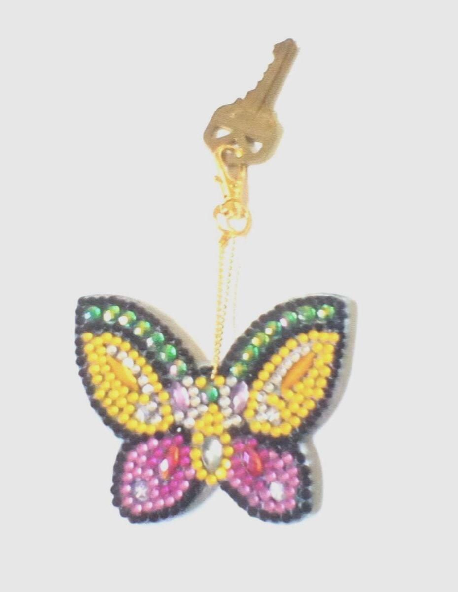HANDMADE -butterfly Keychains/purse Charms/backpack Butterflies - Etsy