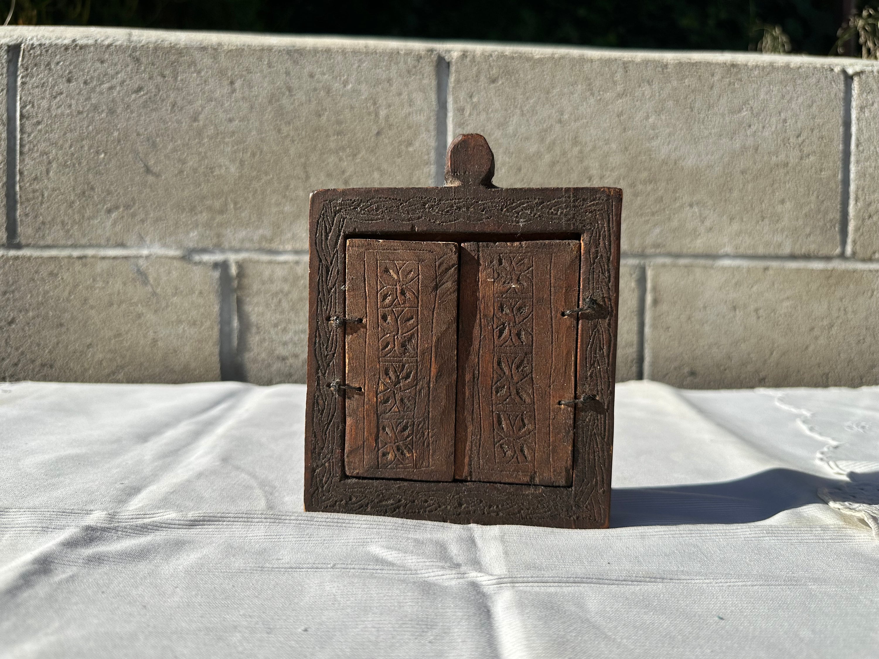 Portable Wooden Altar From Ethiopia - Etsy