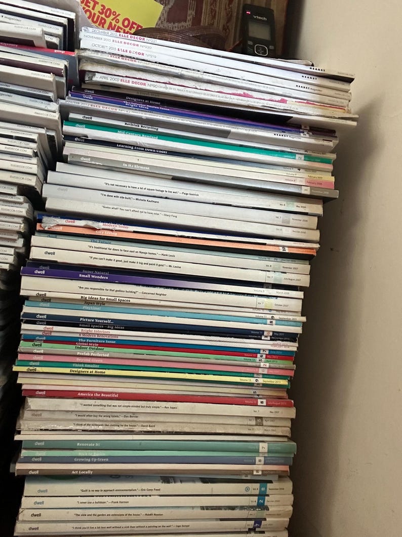 Early 2000s Dwell Magazines - Etsy