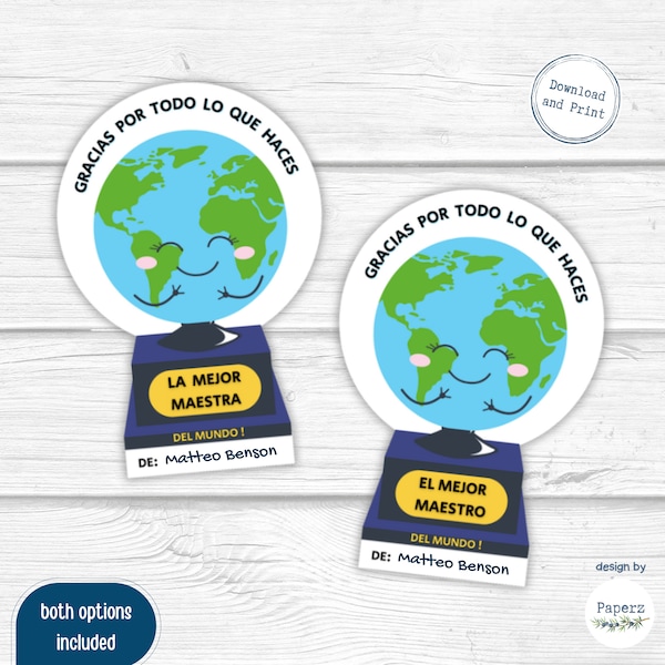 Spanish Teacher - Etsy