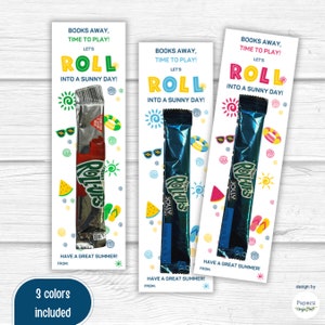 Last Day of School Gift Tags: Fruit Roll-up Treat (digital Download) - Etsy