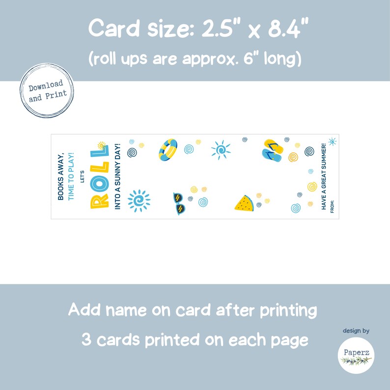 Kids Classroom End of School, Printable End of Year Tags Fruit Roll Ups ...