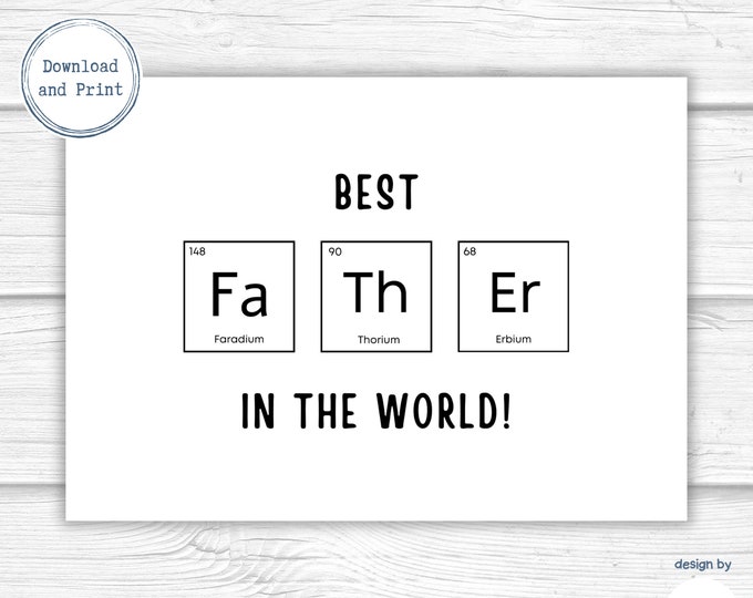Father’s Day Spinner Craft for Kids | Printable Coloring Wheel Gift for ...