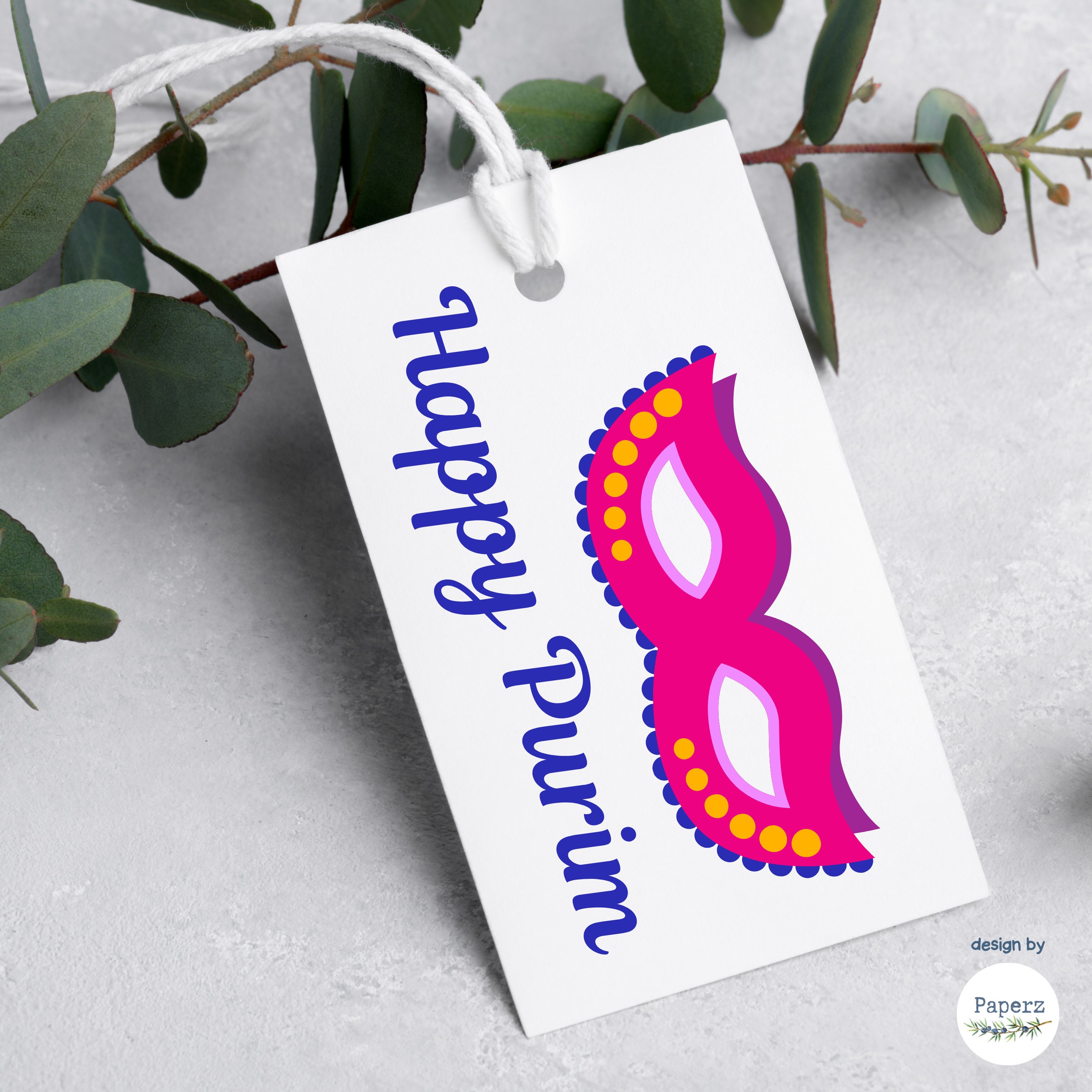 Printable Purim Labels, Stickers, Mishloach Manot Tags, Purim Gift Tags ...