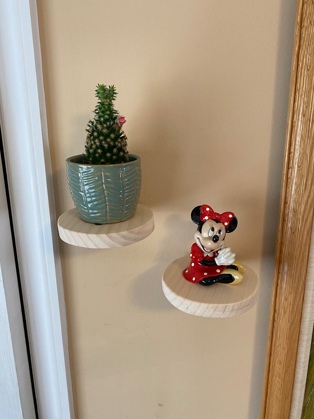 Pinewood Larger Floating Shelves Set of 2 You Choose Stain - Etsy