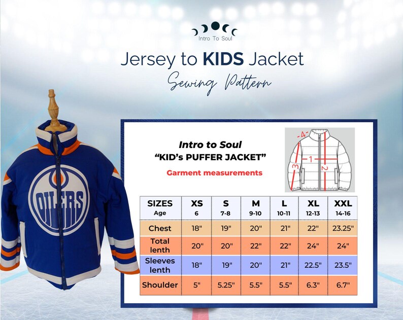 Jersey to KIDS Jacket: SEWING PATTERN - Etsy